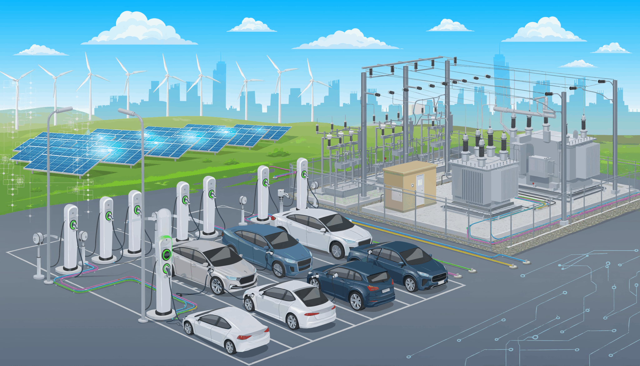 Electric Vehicles, Charging Infrastructure and Grid Impact - Opus Kinetic